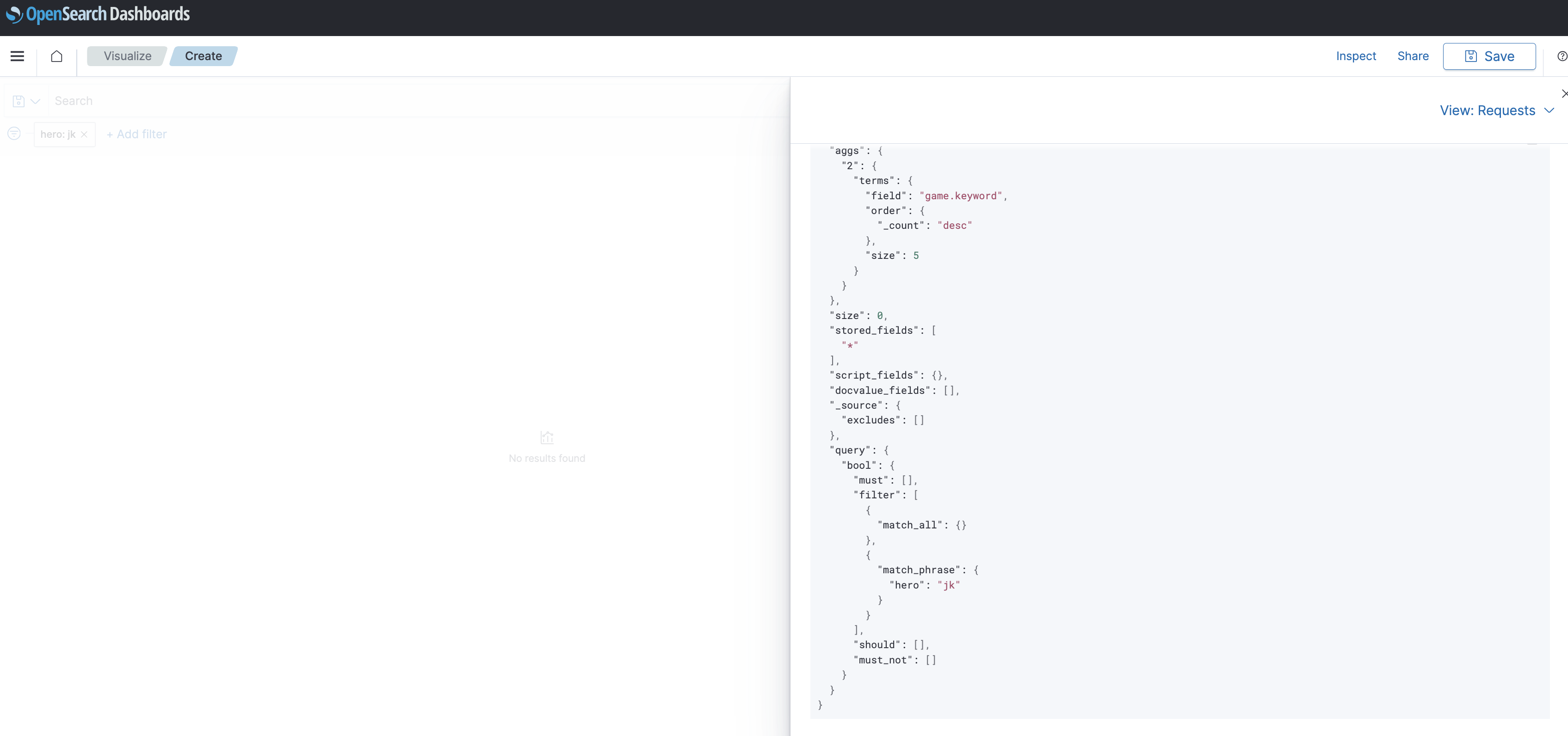 [BUG]`match_all` query filters applied despite courier:ignoreFilterIfFieldNotInIndex setting ...