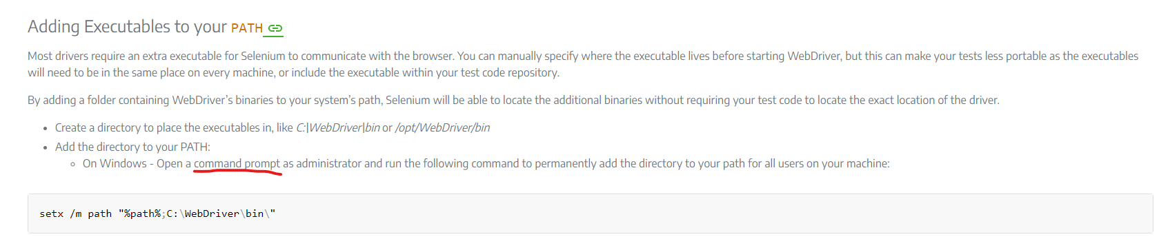A recommendation on the document · Issue #9900 · SeleniumHQ/selenium · GitHub