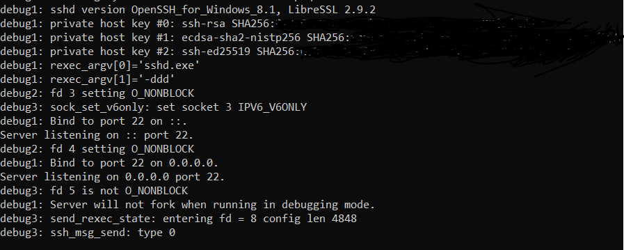 Server Refused the Connection · Issue #1778 · PowerShell/Win32-OpenSSH · GitHub