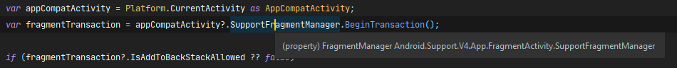 No Fragemnt Support in AndroidX for Transaction? · Issue #169 · dotnet/android-libraries · GitHub