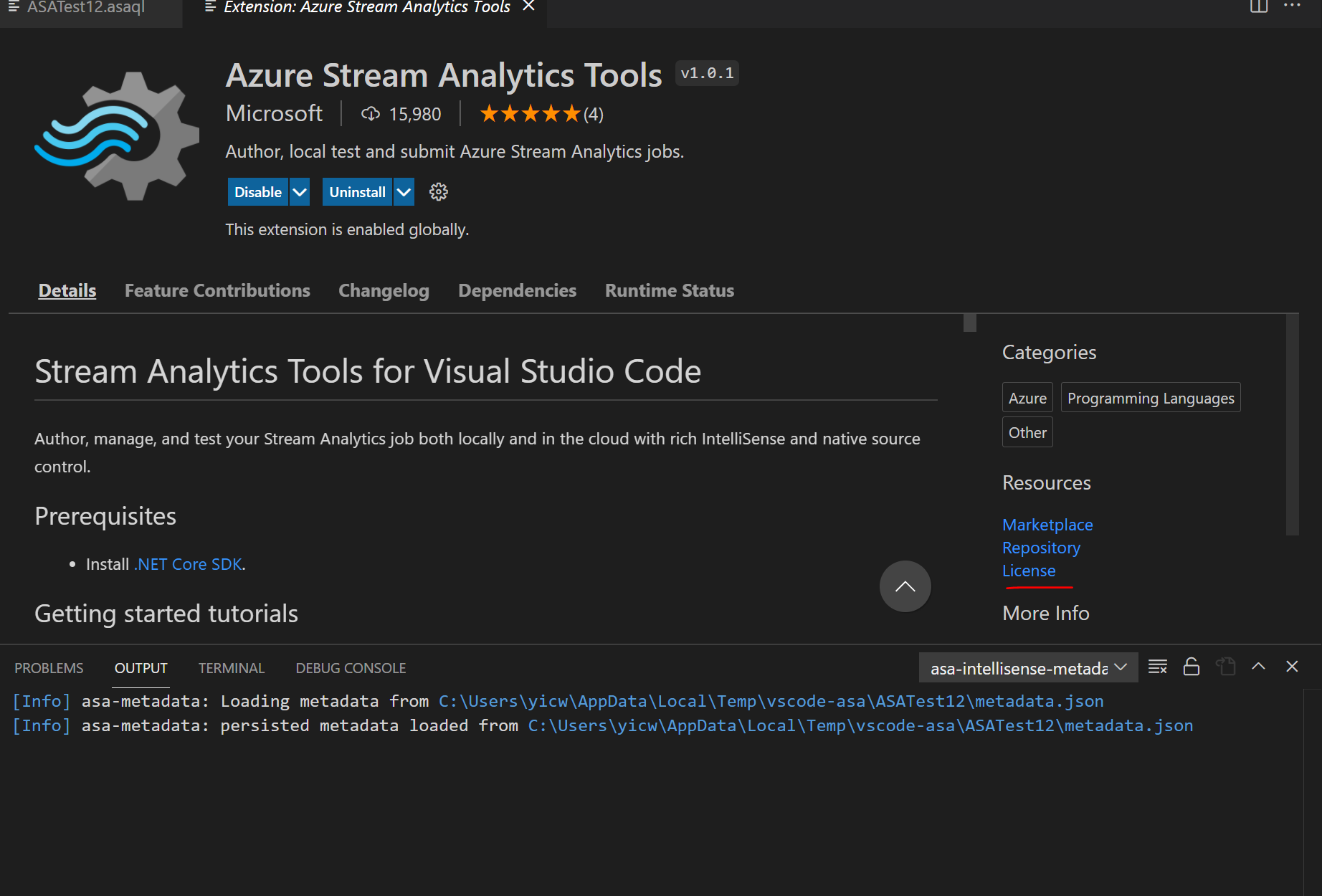unrecognized characters in license term · Issue #147 · microsoft ...