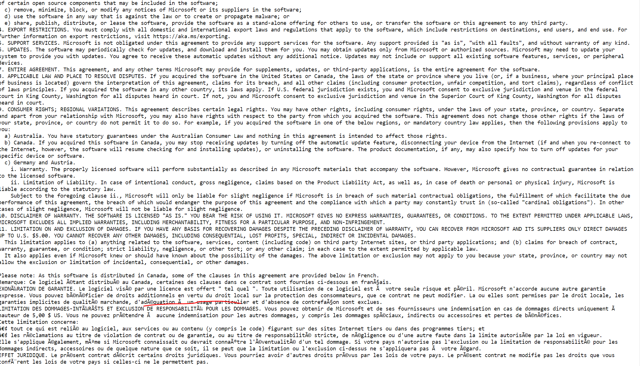 unrecognized characters in license term · Issue #147 · microsoft ...