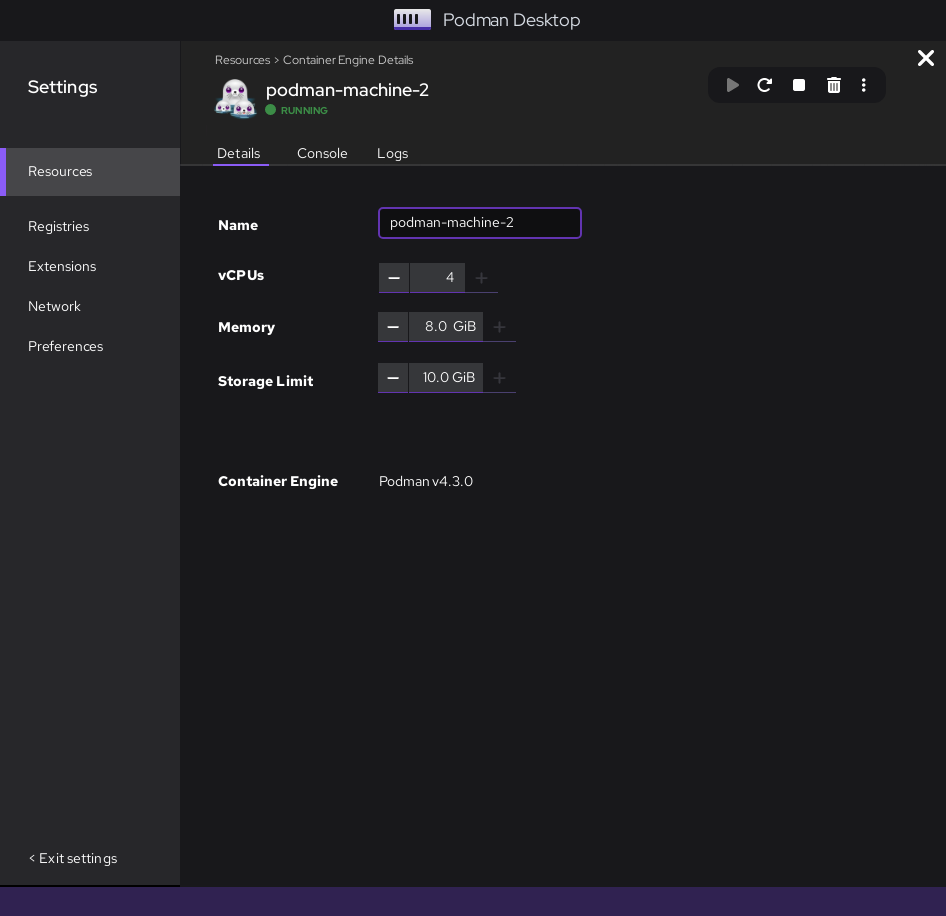 Design: Preferences Container Engine · Issue #1338 · podman-desktop/podman-desktop · GitHub