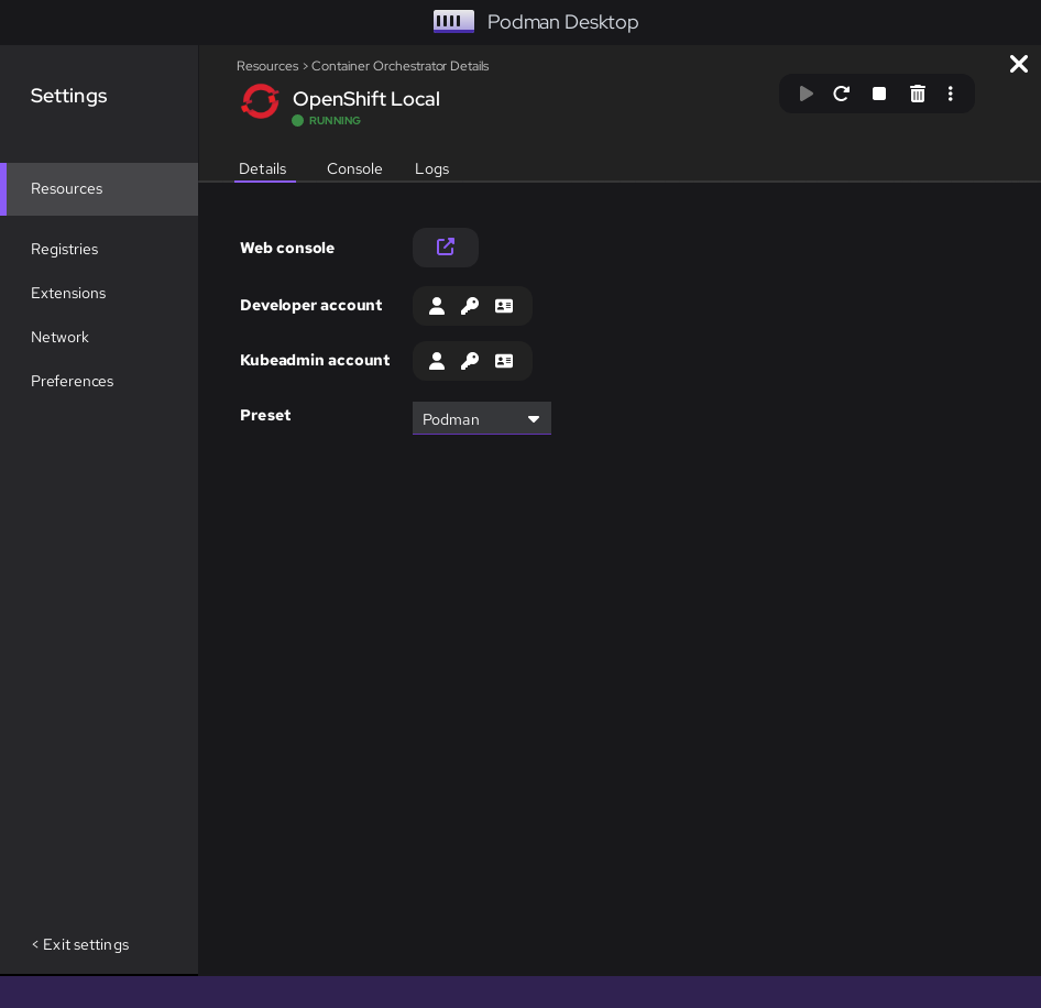 Design: Preferences Container Engine · Issue #1338 · podman-desktop/podman-desktop · GitHub