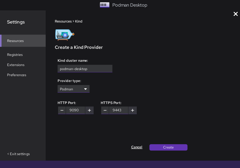 Design: Preferences Container Engine · Issue #1338 · podman-desktop/podman-desktop · GitHub