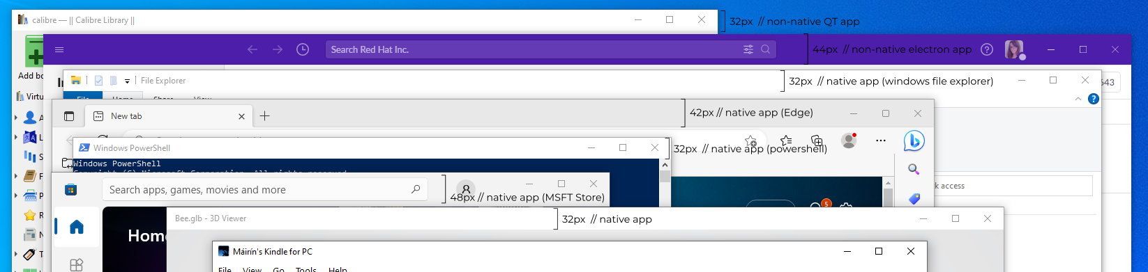 Design: Custom titlebar design refinement · Issue #1802 · podman-desktop/podman-desktop · GitHub