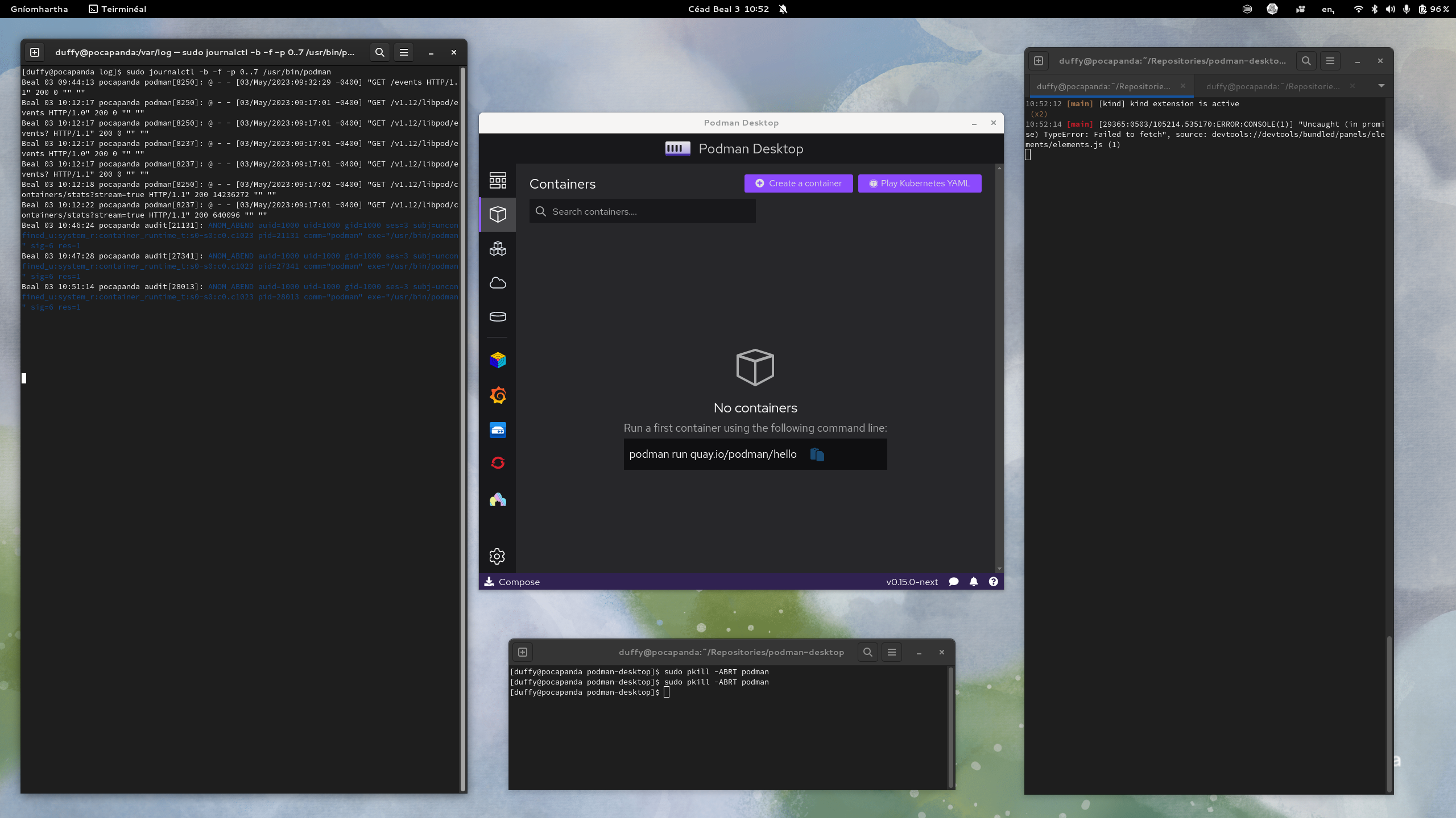 Podman Desktop Does Not Display Running Containers · Issue 2310 · Podman Desktoppodman Desktop 3517