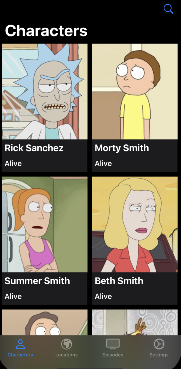 GitHub - abdulkerimcan/RickAndMortyApp: Rick and Morty App with MVVM