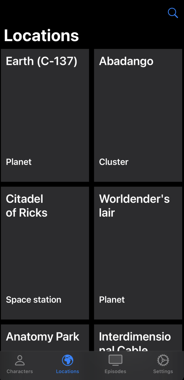 GitHub - abdulkerimcan/RickAndMortyApp: Rick and Morty App with MVVM