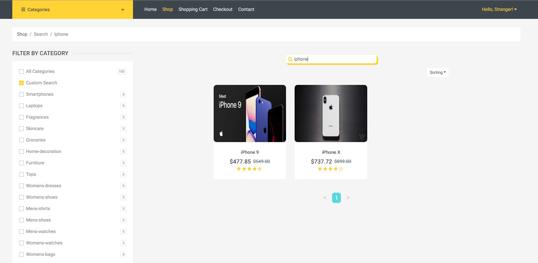 Github Agamy5280 E Commerce Website