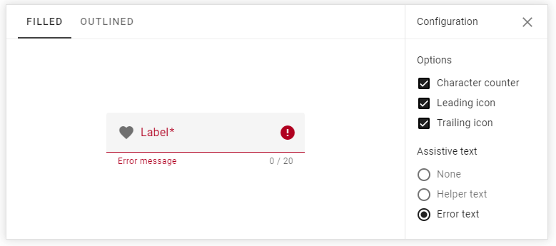 bug (Form field): Counter disappear when error appears · Issue #23459 ...