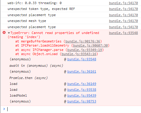 TypeError: Cannot read properties of undefined (reading 'index') · Issue #149 · ThatOpen/engine ...