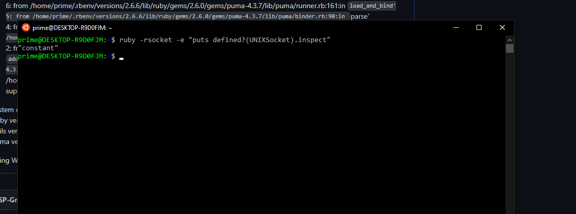 rails puma unix socket not work in wsl ubunt · Issue #2594 · puma/puma · GitHub
