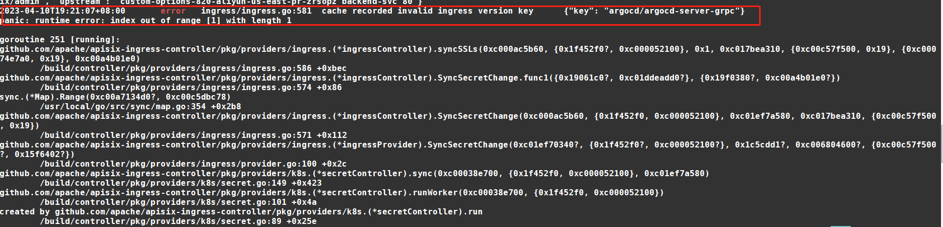 Bug Deleting Secret When Using Ingress Tls Will Cause Controller To
