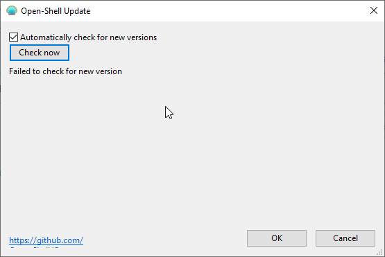 Open-Shell Update doesn't work · Issue #197 · Open-Shell/Open-Shell ...