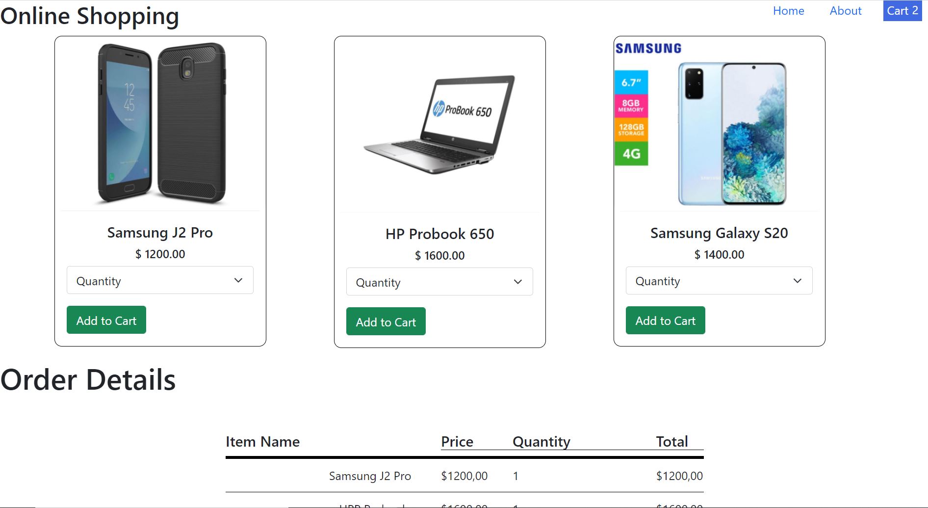 GitHub - Kavya-88/ShoppingCart-Project