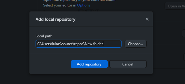 Add local repo doesnt work · Issue #15305 · desktop/desktop · GitHub