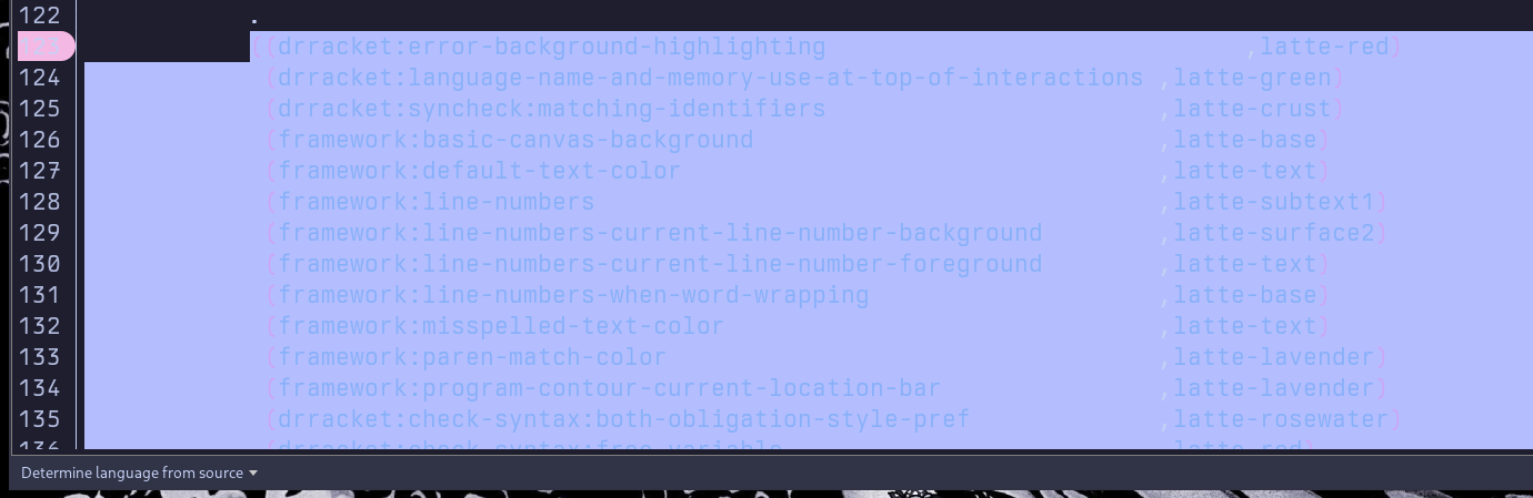 DrRacket · Issue #1686 · catppuccin/catppuccin · GitHub