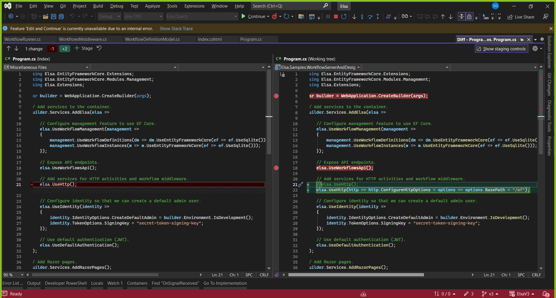 WorkFlow Invoking is not working · Issue #3706 · elsa-workflows/elsa-core · GitHub