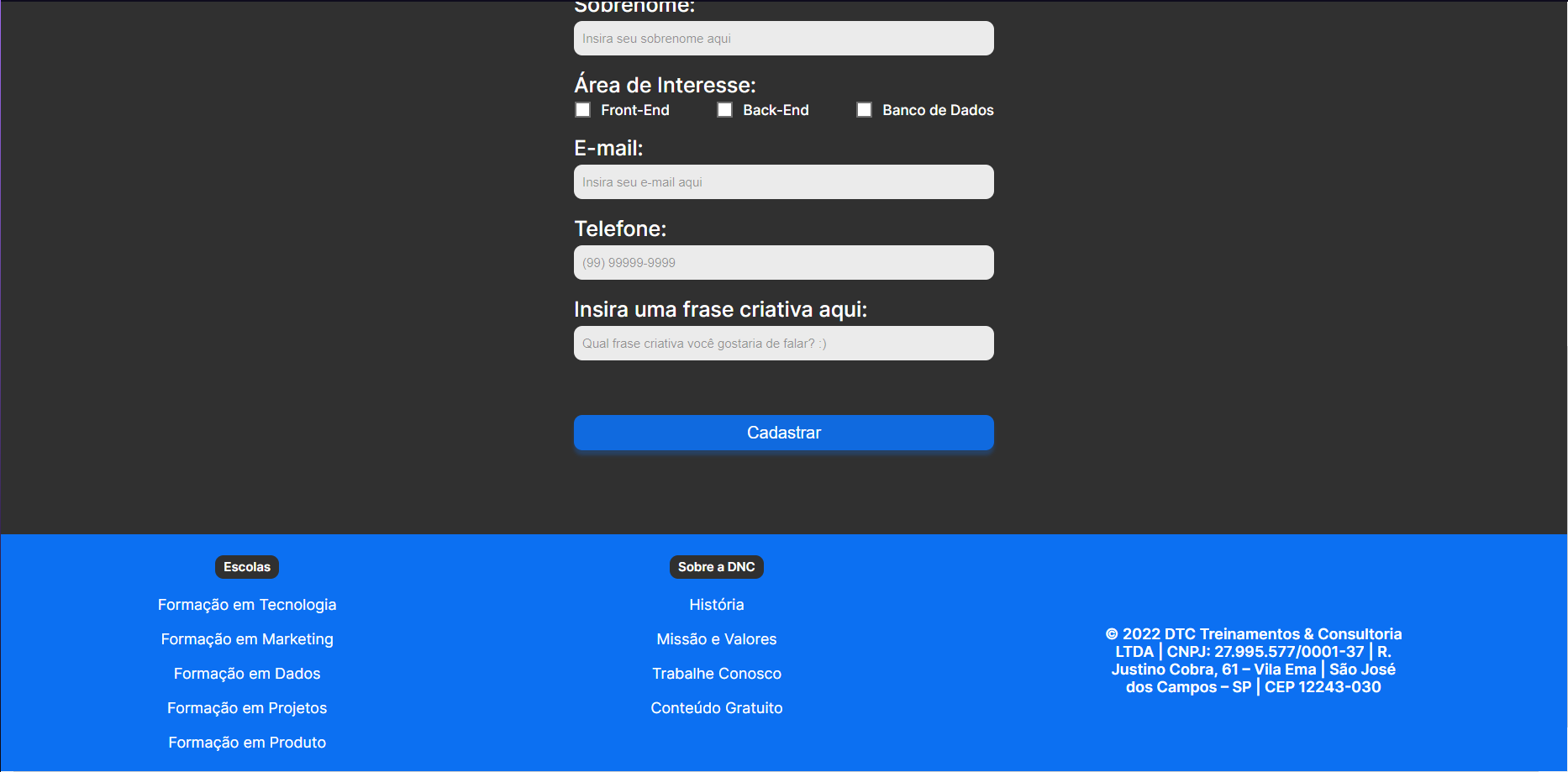 GitHub - iLuiszin/BootcampDNC: Projeto da Formação em Tecnologia da DNC ...