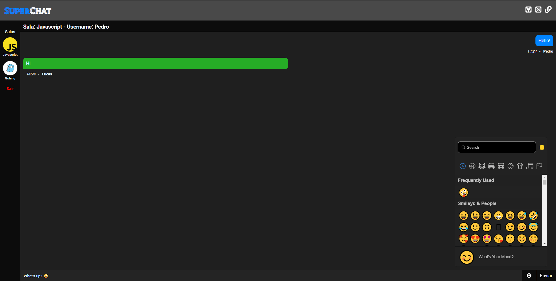 GitHub - miqueiasbelfort/superchat-client