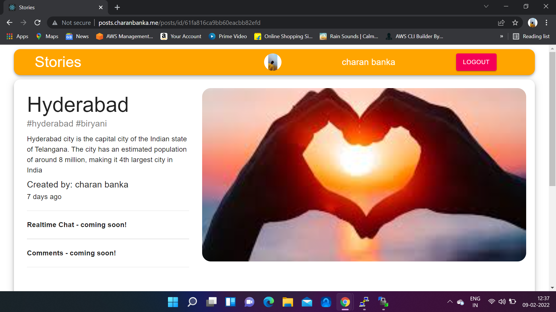 GitHub - charanbanka/Stories
