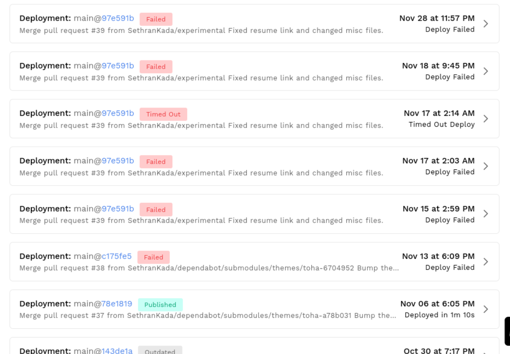 Issue deploying on fleek · Issue #715 · hugo-toha/toha · GitHub