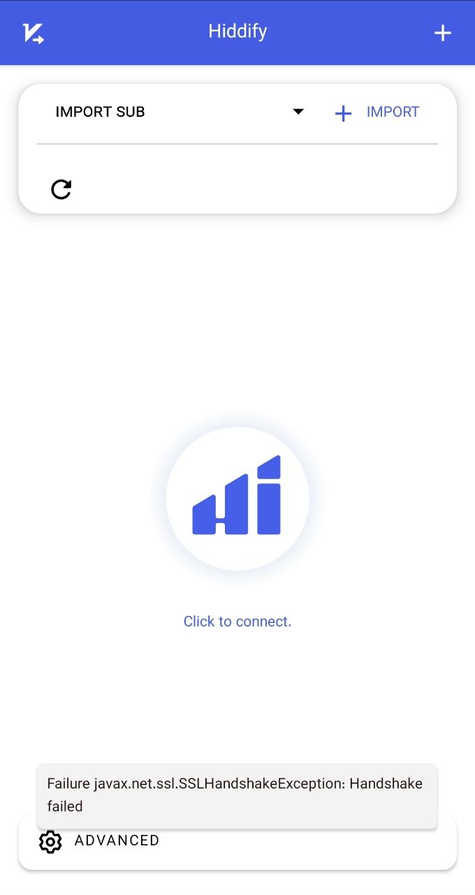 [bug] handshake failed · Issue #87 · hiddify/HiddifyNG · GitHub