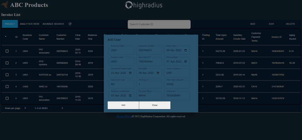 GitHub - ARSaiPrasath/AI-Enabled-B2B-Fintech-Invoice-Management-Application: Created an AI ...