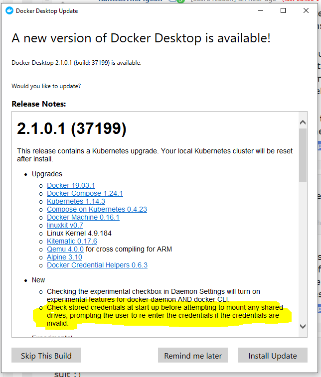 Application freezes when sharing local drive but entering machine credentials wrong · Issue ...