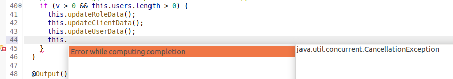 Autocompletion fails with CancellationException · Issue #324 · eclipse-wildwebdeveloper ...