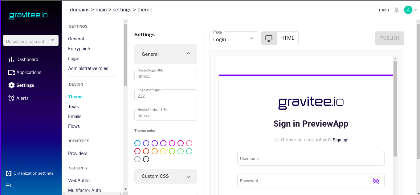 [AM] - Theme edition page desn't render correctly · Issue #8654 · gravitee-io/issues · GitHub