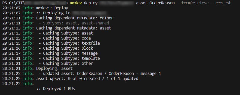 [BUG] --refresh on deploy does not refresh triggered send · Issue #988 · Accenture/sfmc-devtools ...