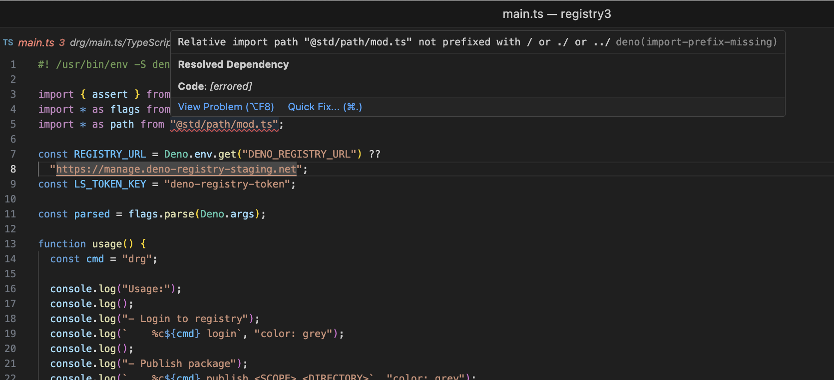 vscode deno doesn't auto discover deno.json when its in a subdirectory · Issue #20210 · denoland ...