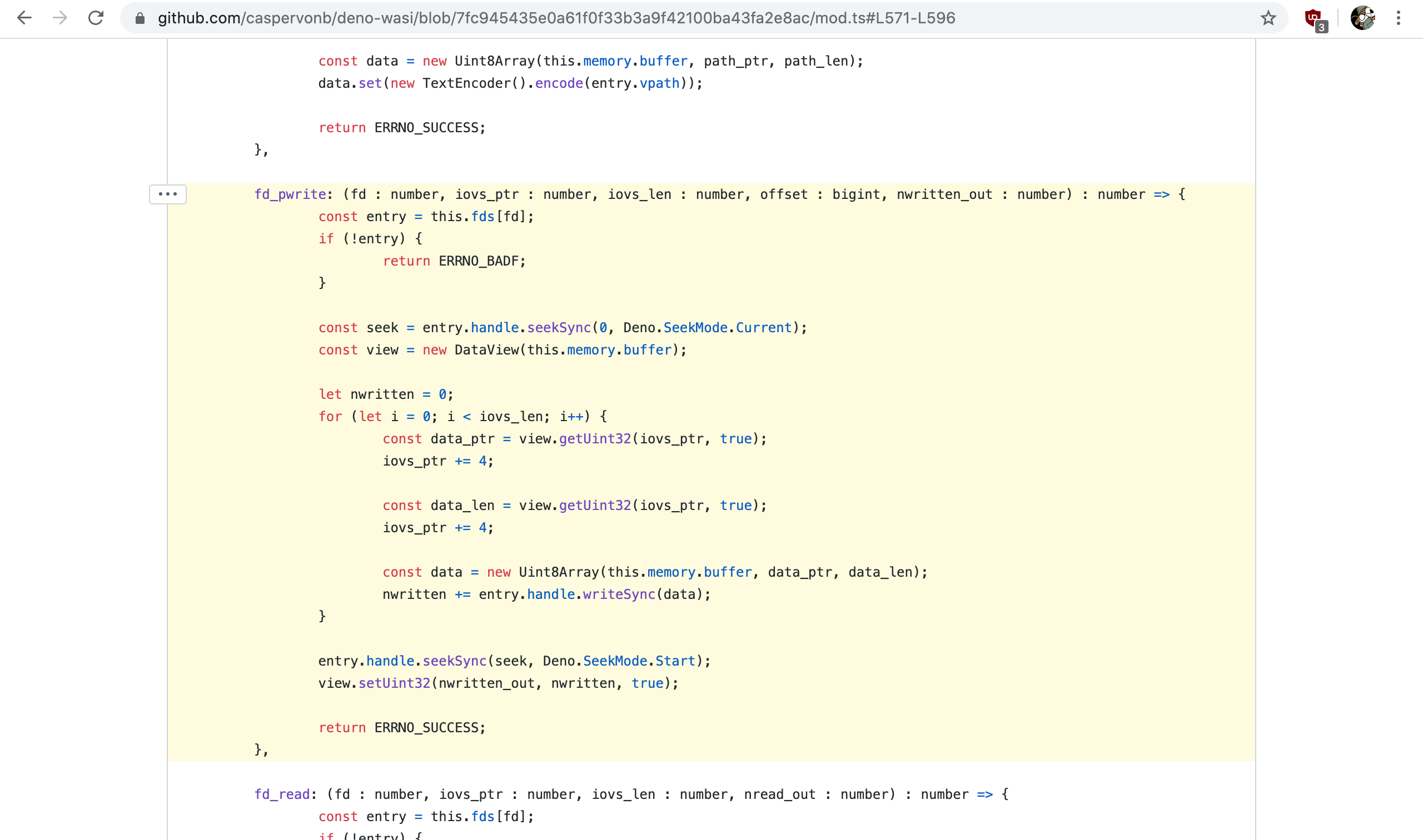 display of source code doesn't make use of available space · Issue #1133 · denoland/dotland · GitHub