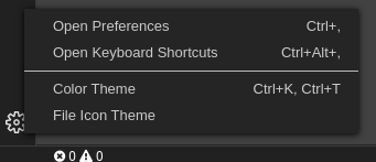 Theia Settings Menu Modification · Issue #9853 · eclipse-theia/theia · GitHub
