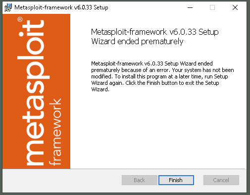windows installer does not complete · Issue #14852 · rapid7/metasploit-framework · GitHub