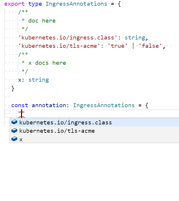Can Not See Docs For Quoted Object Properties · Issue 17040 · Microsofttypescript · Github 