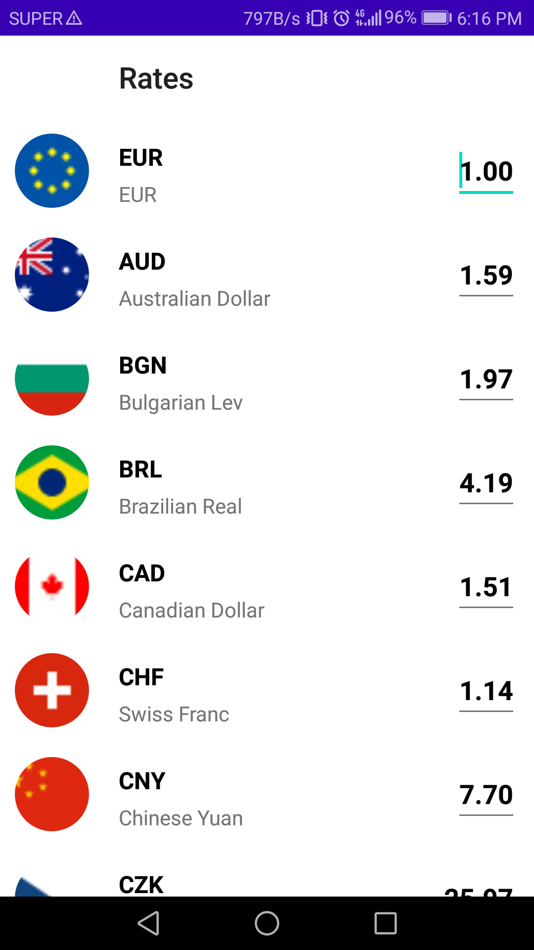 GitHub - trigri1/currency-rates: Fetch and show currency rates and ...