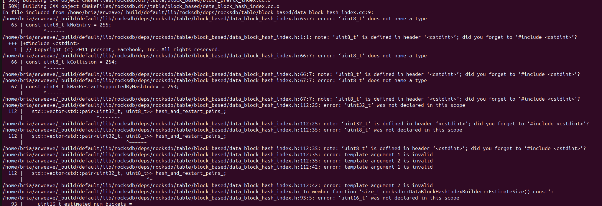 Error building from source with gcc-13 and g++-13 · Issue #493 · ArweaveTeam/arweave · GitHub