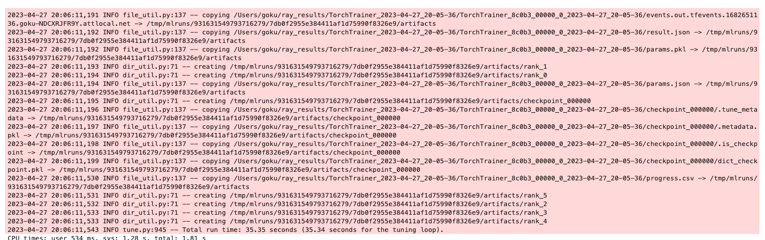 [Datasets] Dataset logger overrides other loggers · Issue #34848 · ray-project/ray · GitHub