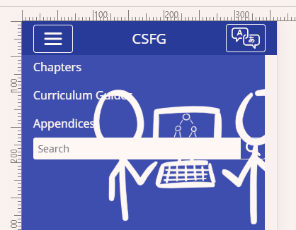 Mobile navbar menu has no background · Issue #1054 · uccser/cs-field ...