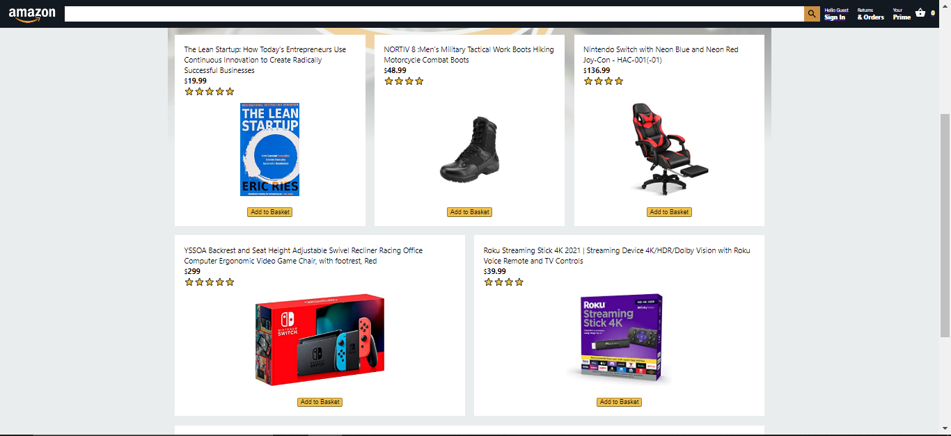 GitHub - Kareem-24/Amazon-clone-v1: Amazon-clone website