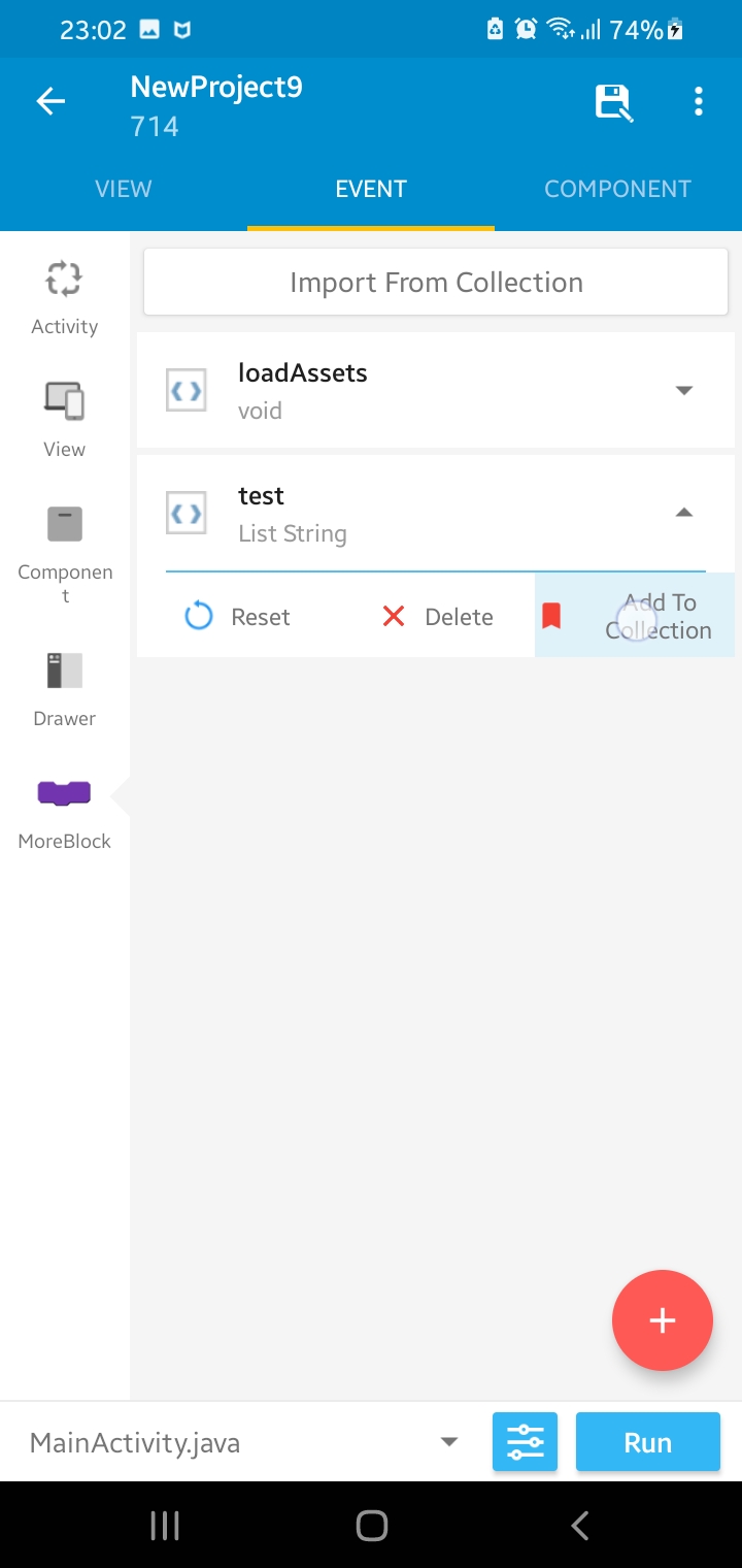 Custom Typed More Block Restoring Bug · Issue #574 · Sketchware-Pro/Sketchware-Pro · GitHub