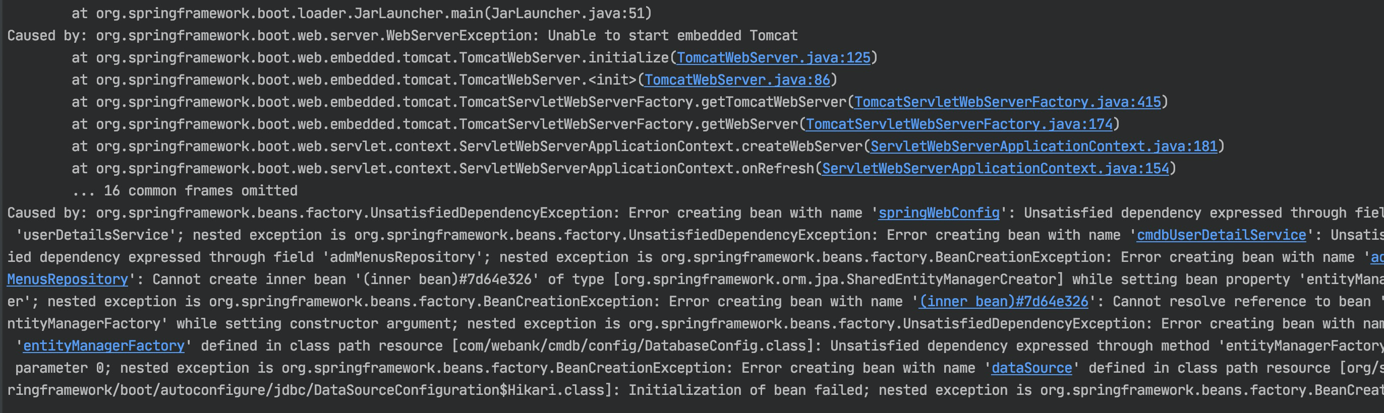 快速本地启动环境 启动失败 · Issue #1022 · WeBankPartners/we-cmdb · GitHub