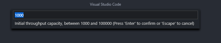 Minimum container RU/s should be 400 · Issue #1246 · microsoft/vscode-cosmosdb · GitHub