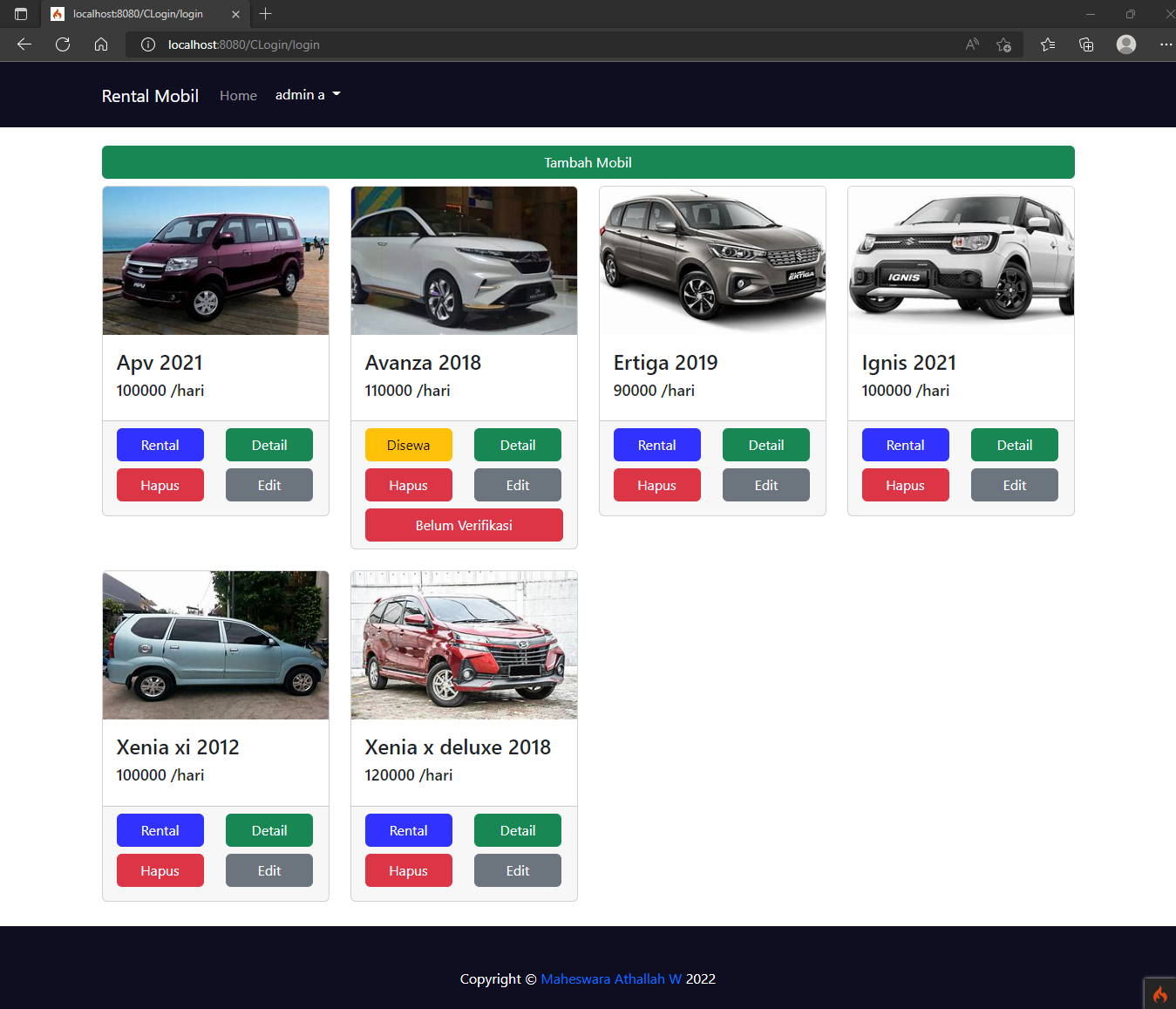 GitHub - MaheswaraAW/Sewa-Mobil