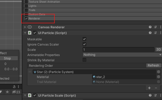 ParticleSystemRenderer not disable When prefab instanted from Resource.Load() and Instantiate ...