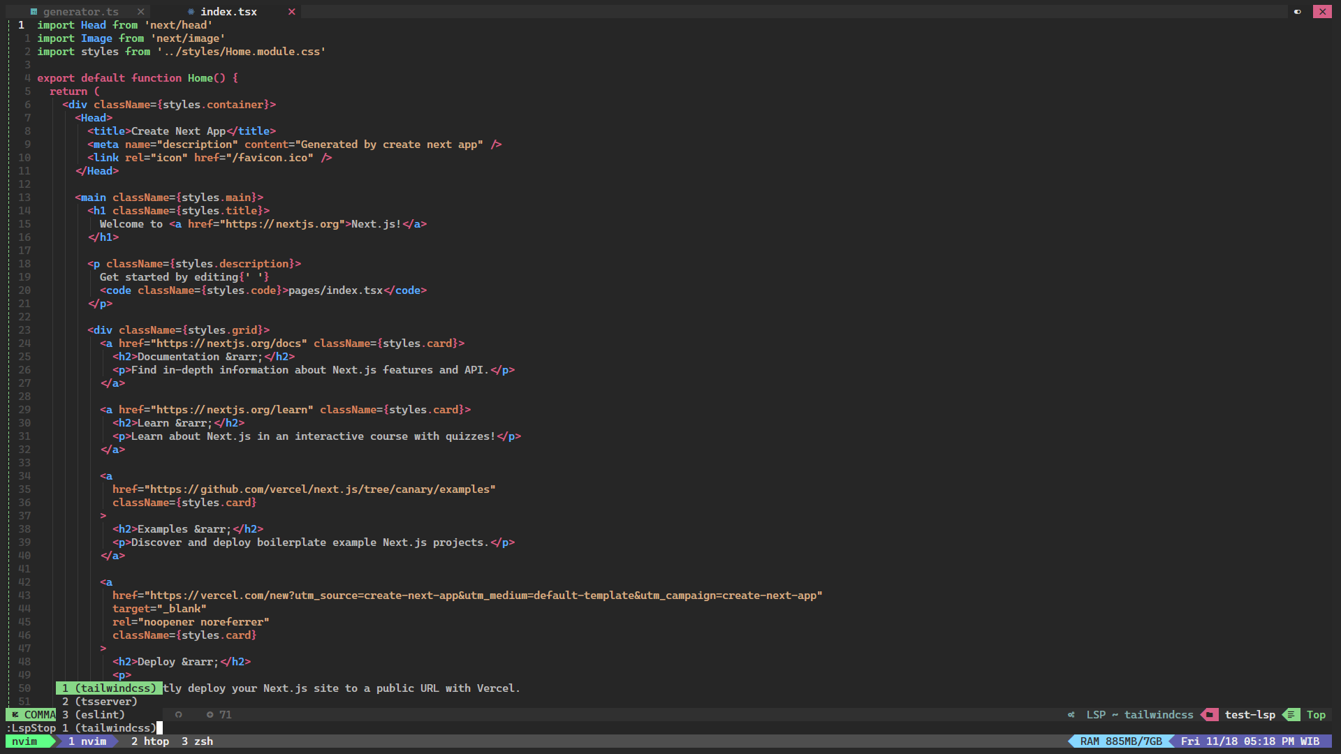 The TypeScript LSP running twice when opening .tsx and .ts files ...