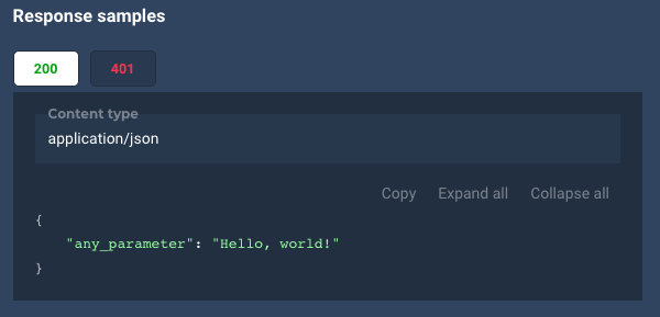 Incorrect Response Samples Rendering · Issue 974 · Redoclyredoc · Github